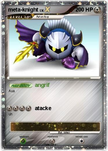 Pokémon meta knight 699 699 - angrif - My Pokemon Card