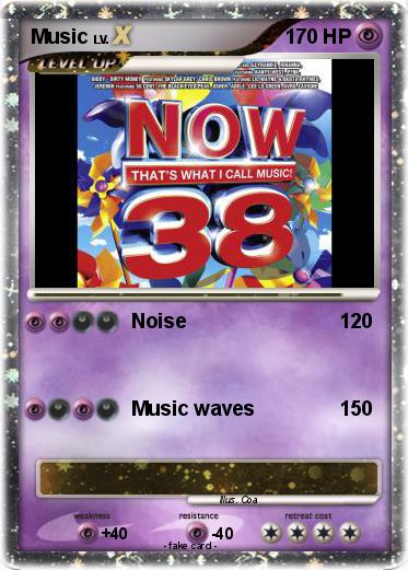 Pokémon Music 121 121 - Noise - My Pokemon Card