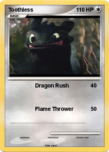 Pokémon Toothless 402 402 - Dragon Rush - My Pokemon Card