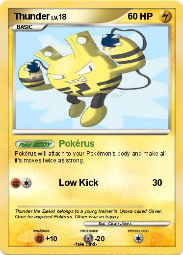 Pokémon Thunder 1048 1048 - Pokérus - My Pokemon Card