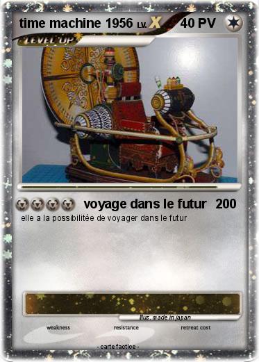 Pokémon time machine 1956 1956 - voyage dans le futur - Ma carte Pokémon