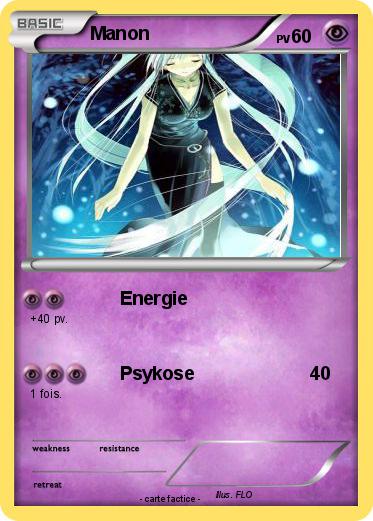 Pokémon Manon 181 181 - Energie - Ma carte Pokémon