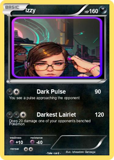 Pokémon Izzy 200 200 - Dark Pulse - My Pokemon Card