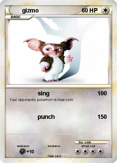 Pokémon gizmo 167 167 - sing - My Pokemon Card