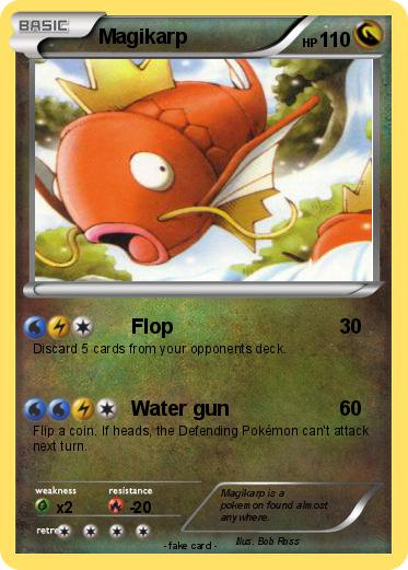 Pokémon Magikarp 1437 1437 - Flop - My Pokemon Card