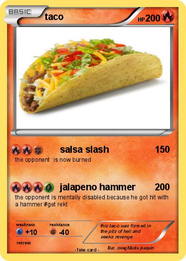 Pokémon taco 507 507 - salsa slash - My Pokemon Card