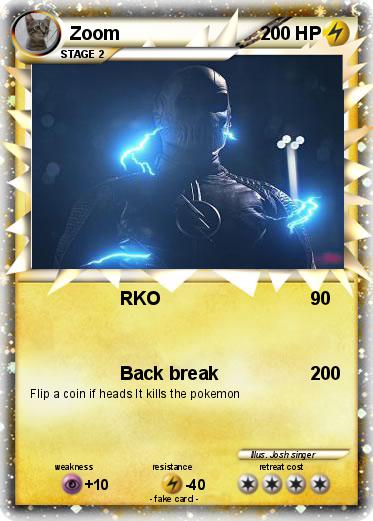 Pokémon Zoom 46 46 - RKO - My Pokemon Card