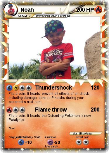 Pokémon Noah 726 726 - Thundershock - My Pokemon Card