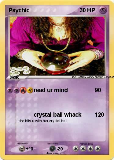 Pokémon Psychic 348 348 - read ur mind - My Pokemon Card
