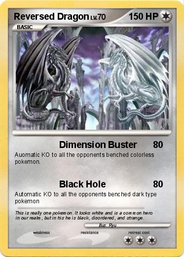 Pokémon Reversed Dragon - Dimension Buster - My Pokemon Card