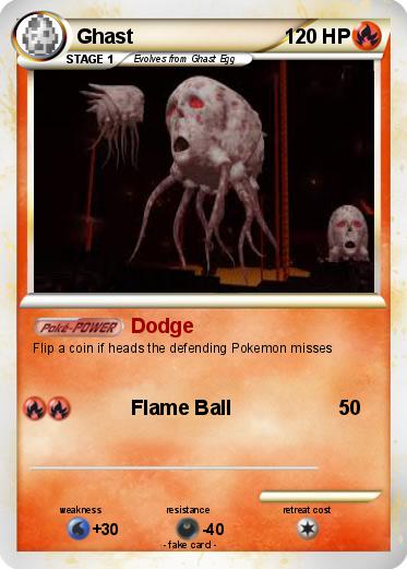 Pokémon Ghast 277 277 - Dodge - My Pokemon Card