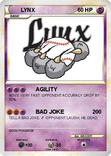 Pokémon LYNX 79 79 - AGILITY - My Pokemon Card