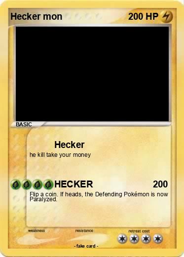 Pokémon Hecker mon - Hecker - My Pokemon Card
