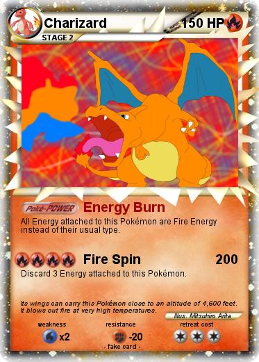 Pokémon Charizard 9771 9771 - Energy Burn - My Pokemon Card