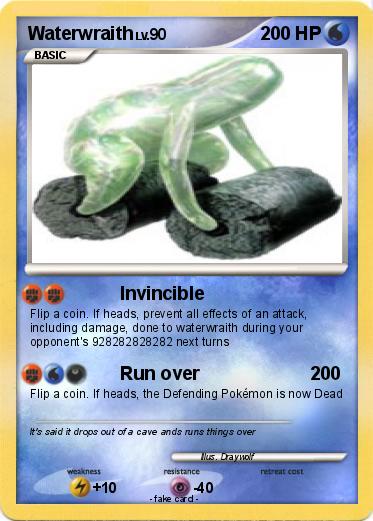 Pokémon Waterwraith 8 8 - Invincible - My Pokemon Card