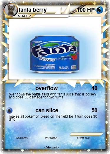 Pokémon fanta berry - overflow - My Pokemon Card
