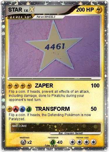 Pokémon STAR 609 609 - ZAPER - My Pokemon Card