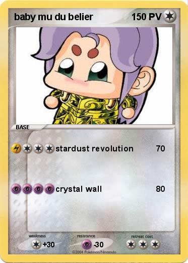 Pokémon baby mu du belier - stardust revolution - Ma carte Pokémon