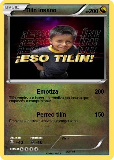 Pokémon Tilin insano 5 5 - Emotiza - Mi carta pokémon