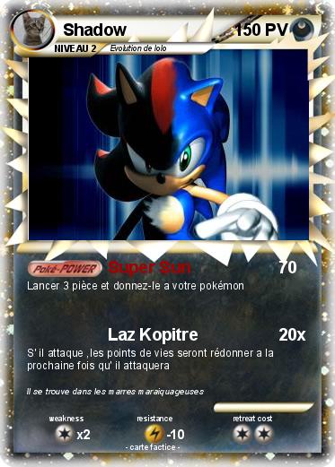 Pokémon Shadow 5880 5880 - Super Sun - Ma carte Pokémon