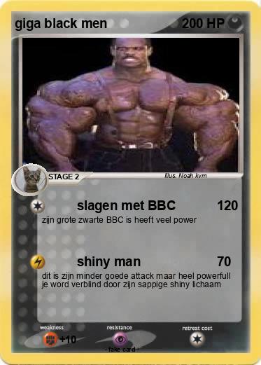 Pokémon giga black men - slagen met BBC - My Pokemon Card