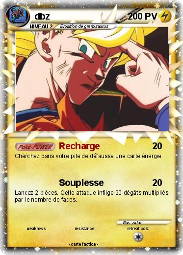 Pokémon dbz 68 68 - Recharge - Ma carte Pokémon
