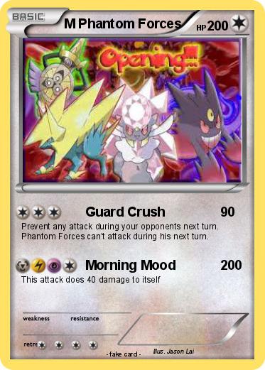 Pokémon M Phantom Forces - Guard Crush - My Pokemon Card