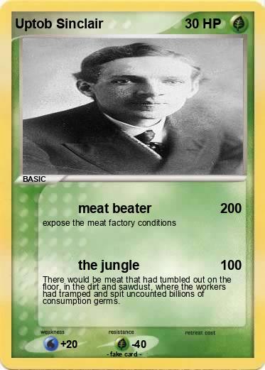 Pokémon Uptob Sinclair - meat beater - My Pokemon Card