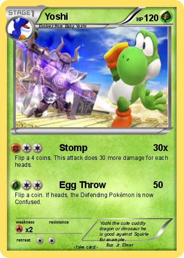 Pokémon Yoshi 3867 3867 - Stomp - My Pokemon Card