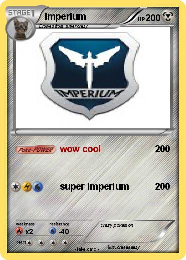 Pokémon imperium 1 1 - wow cool - My Pokemon Card
