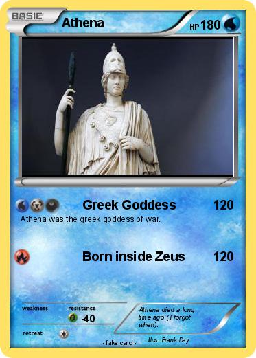 Pokémon Athena 214 214 - Greek Goddess - My Pokemon Card