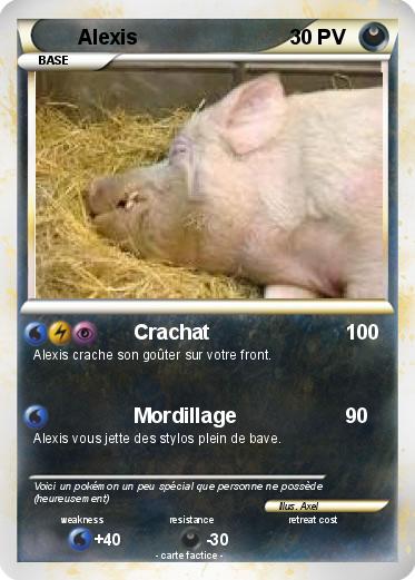 Pokémon Alexis 319 319 - Crachat - Ma carte Pokémon