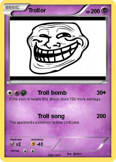 Pokémon Trollor - Troll bomb - My Pokemon Card