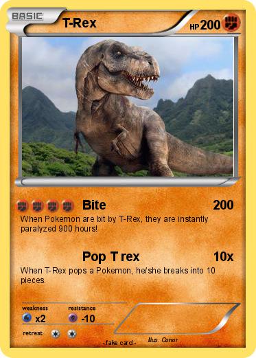 Pokémon T Rex 871 871 - Bite - My Pokemon Card