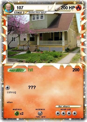 Pokémon 107 - hit - My Pokemon Card
