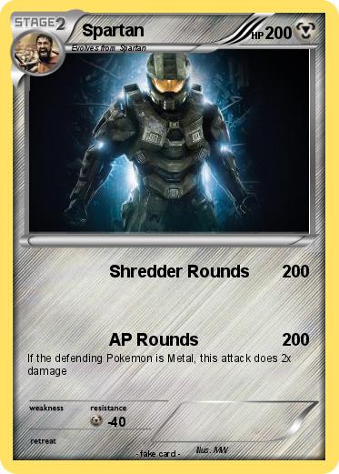 Pokémon Spartan 673 673 - Shredder Rounds - My Pokemon Card