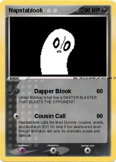 Pokémon Napstablook 15 15 - Dapper Blook - My Pokemon Card