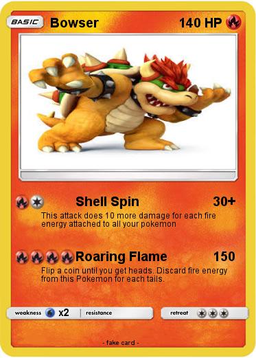 Pokémon Bowser 5389 5389 - Shell Spin - My Pokemon Card