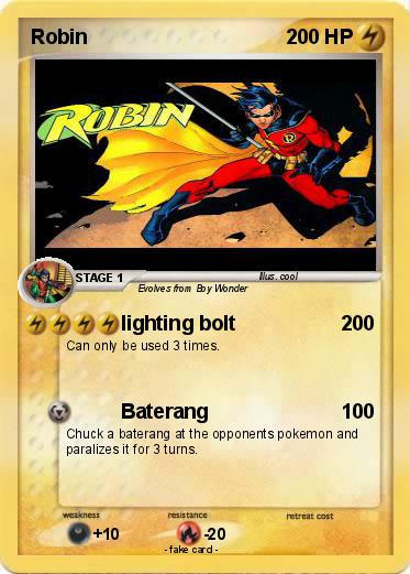 Pokémon Robin 699 699 - lighting bolt - My Pokemon Card