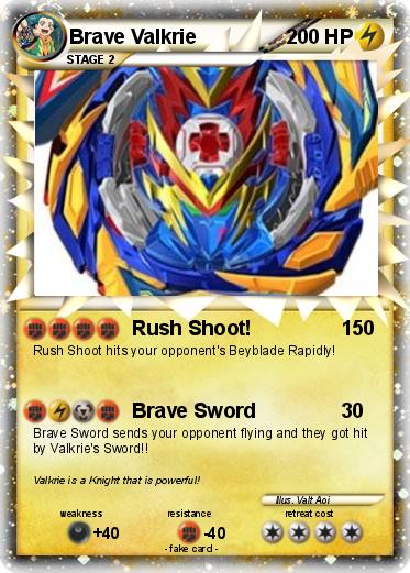 Pokémon Brave Valkrie - Rush Shoot! - My Pokemon Card