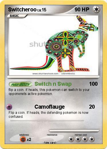 Pokémon Switcheroo - Switch n Swap - My Pokemon Card