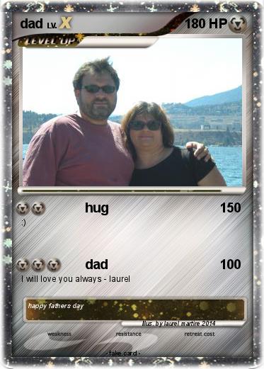 Pokémon dad 421 421 - hug - My Pokemon Card