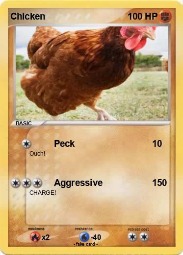 Pokémon Chicken 1340 1340 - Peck - My Pokemon Card