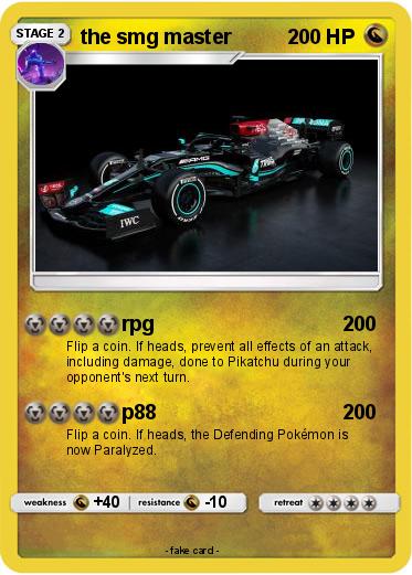 Pokémon the smg master - rpg - My Pokemon Card