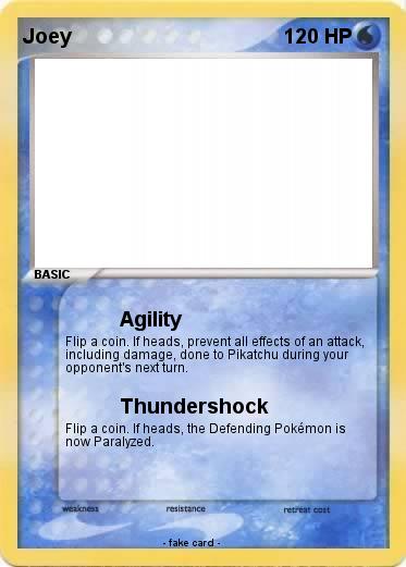 Pokémon Joey 690 690 - Agility - My Pokemon Card