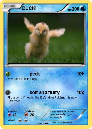 Pokémon DUCK 389 389 - peck - My Pokemon Card