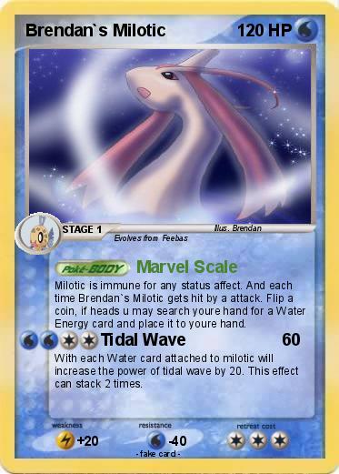 Pokémon Brendan s Milotic - Marvel Scale - My Pokemon Card