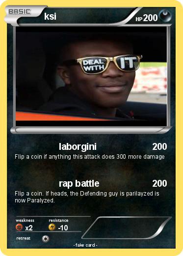 Pokémon ksi 73 73 - laborgini - My Pokemon Card