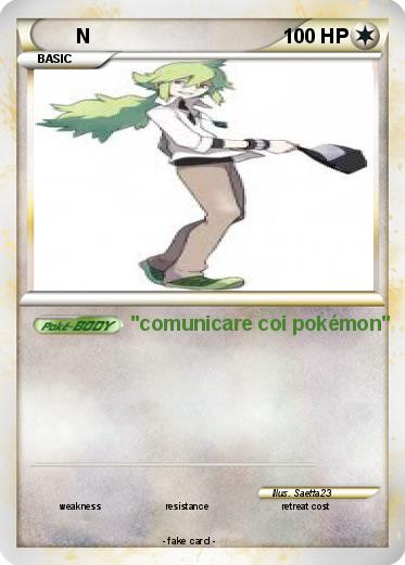 Pokémon 1 27603 27603 - "comunicare coi pokémon" - My Pokemon Card