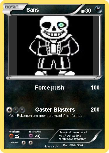 Pokémon Sans 200 200 - Force push - My Pokemon Card